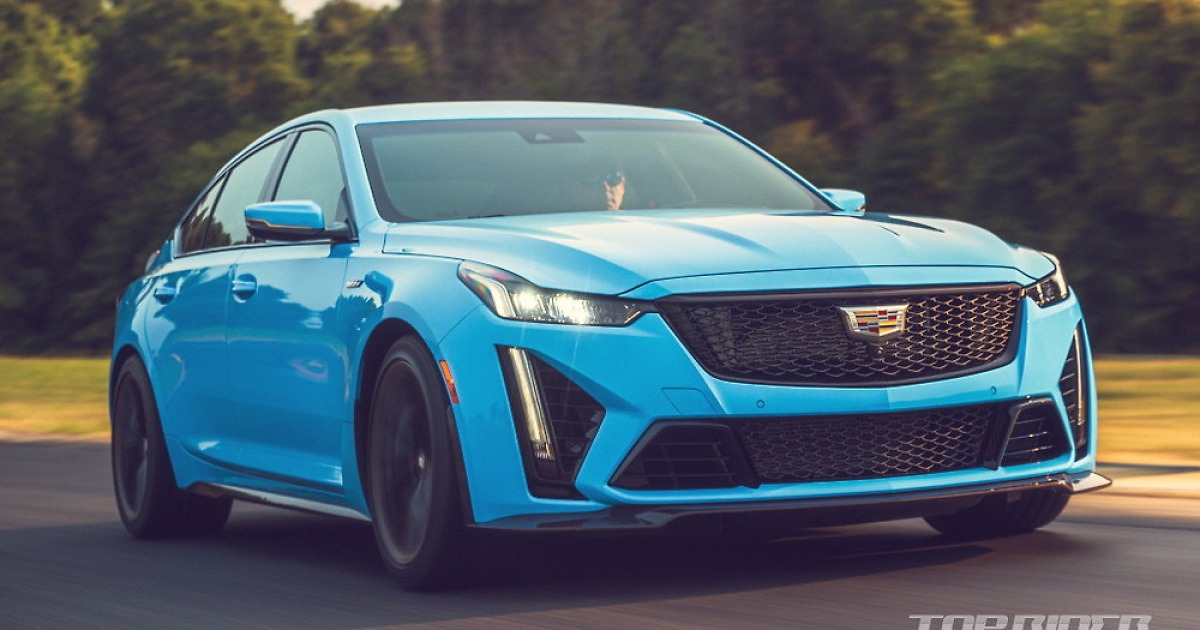캐딜락 CT5-V 블랙윙 국내 출시 임박, 677마력 슈퍼 세단