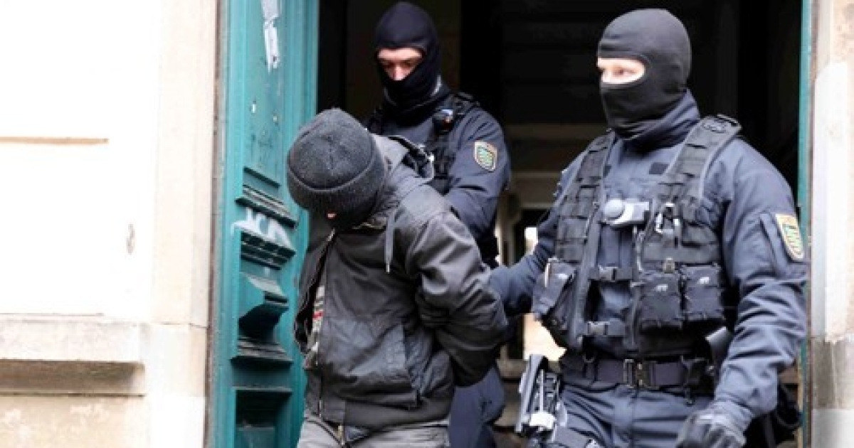 GERMANY SAXONY POLICE RAID