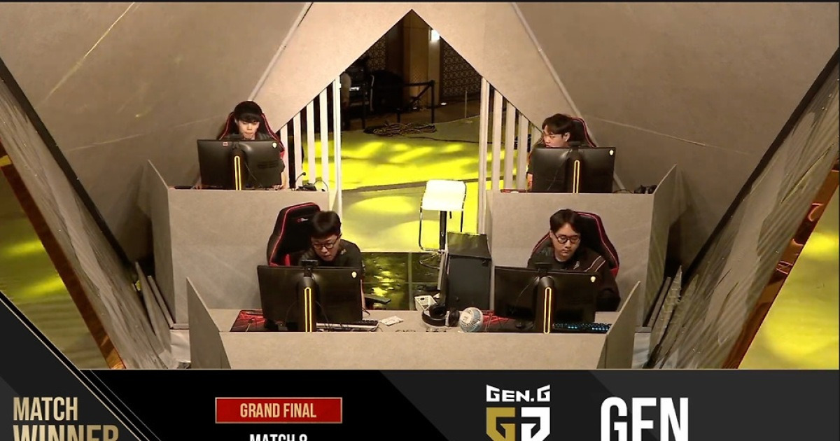 [PGC GF] 한국 팀 부진 속 젠지 첫 치킨 획득