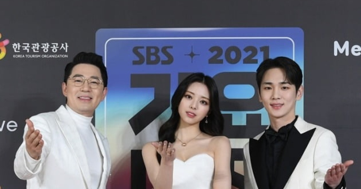 [TEN 포토] 붐·유나·키 'SBS 가요대전 MC'