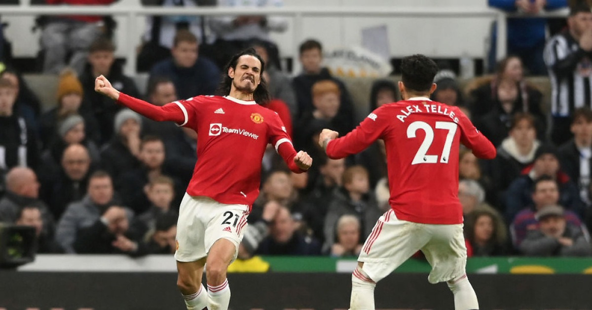 [EPL 19R] '카바니 골+데 헤아 선방' 맨유, 뉴캐슬에 1-1로 진땀 무승부.. 7위 유지