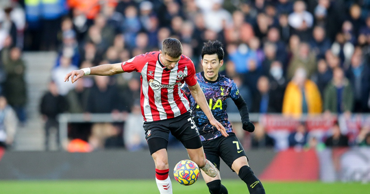 [EPL 20R] '손흥민 PK·퇴장 유도' 토트넘, 사우샘프턴과 1-1 (전반 종료)