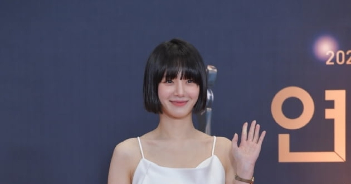 [TEN 포토] 박규영 '단발병 부르는 미모' (KBS 연기대상)