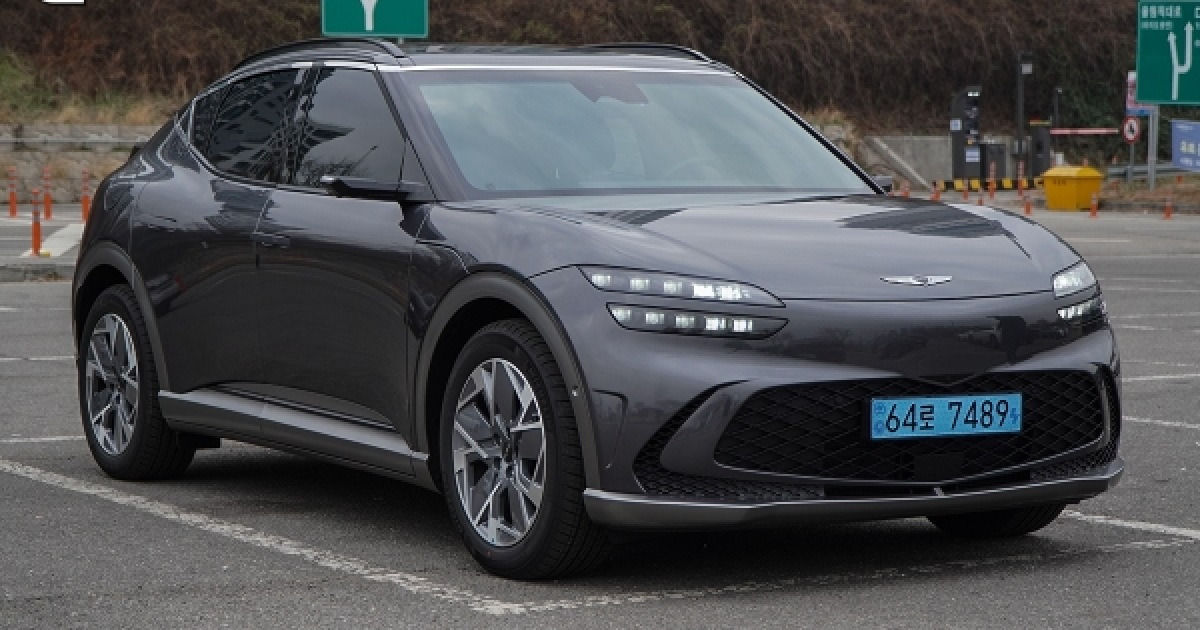 [시승기]추워도 주행거리 문제없어..제네시스 GV60 스탠다드 2WD | 카가이