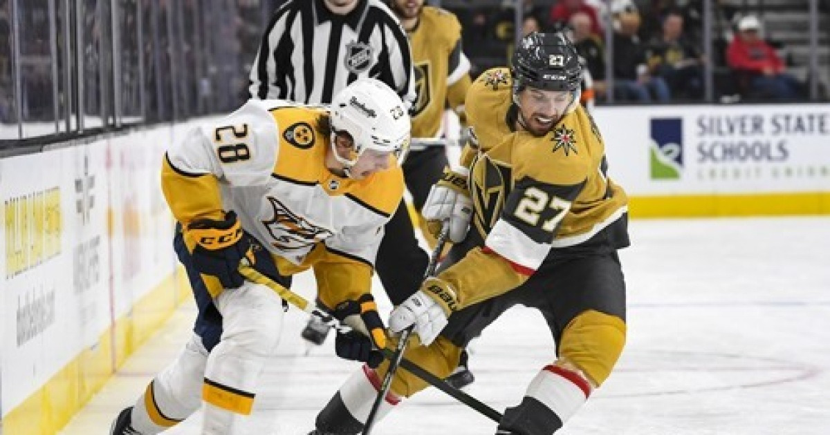 Predators Golden Knights Hockey