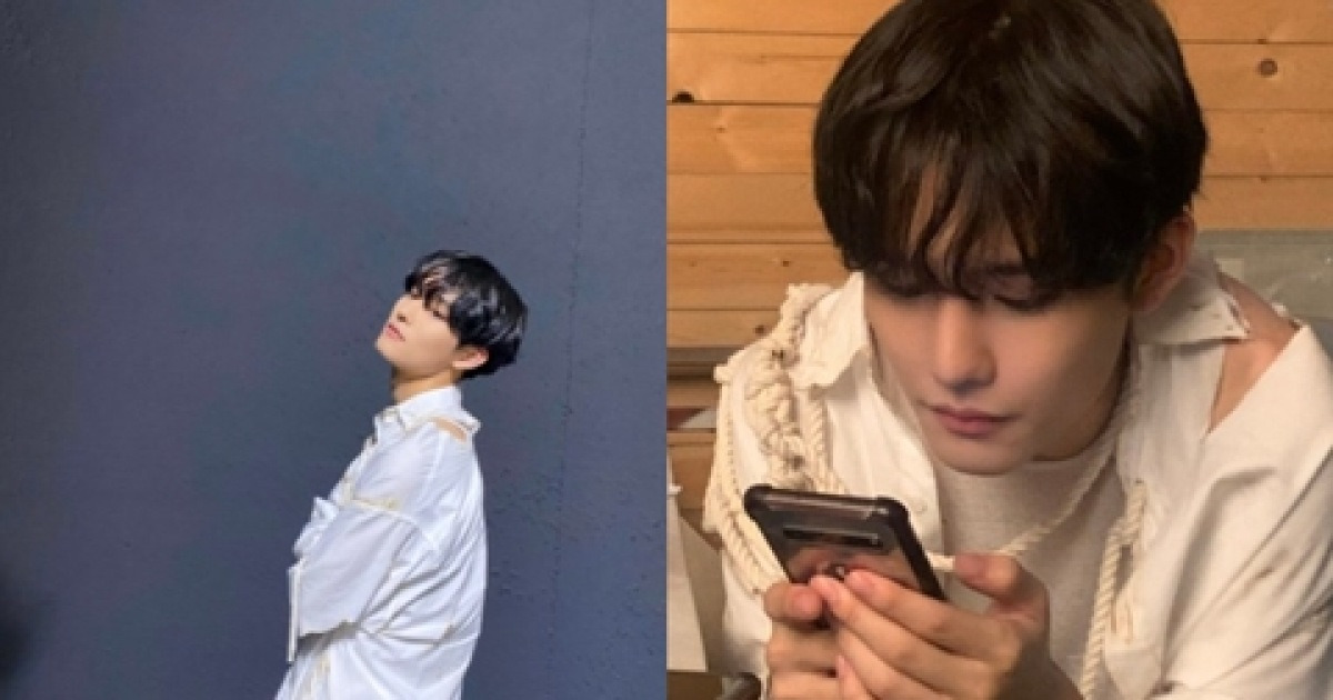 흑발한 CIX 승훈, 미모 물올랐네 [똑똑SNS]