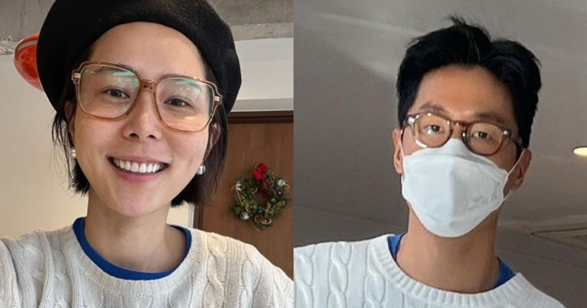김나영 ♥마이큐와 커플티 입고 달달→새벽 출근길에도 남친 생각