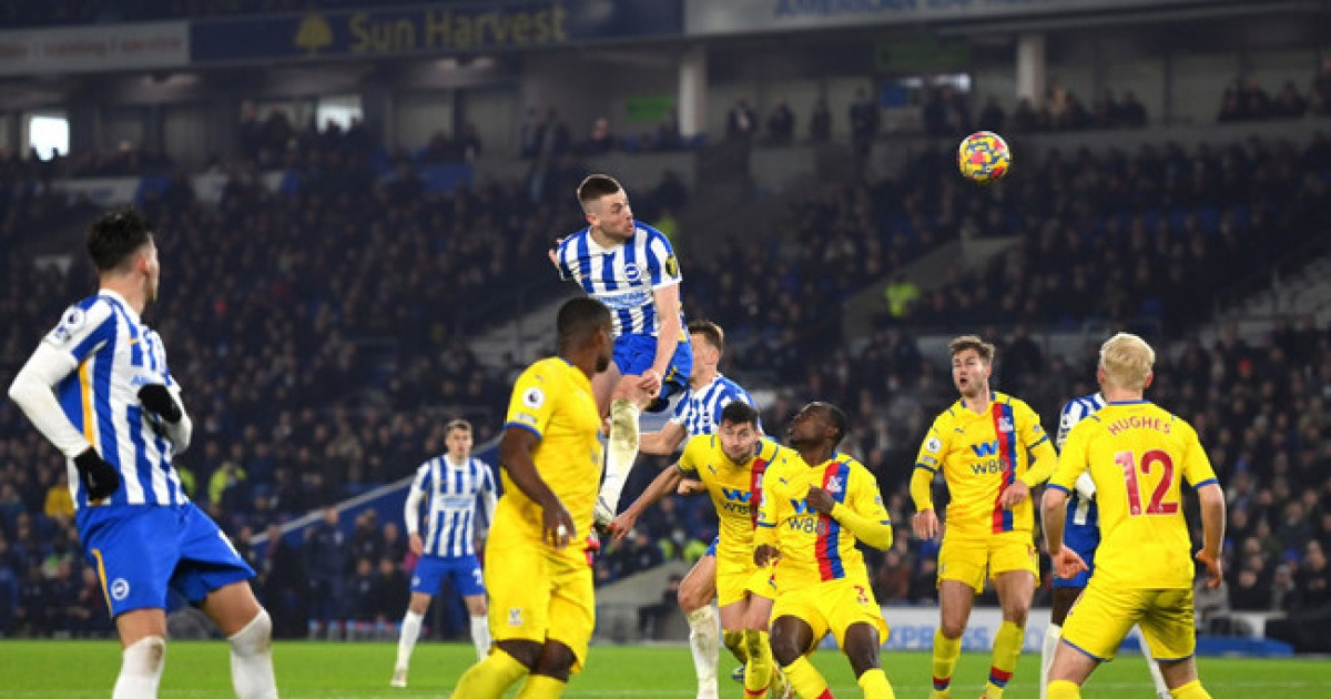 [EPL 리뷰] '안데르센 자책골' 브라이튼, 팰리스와 1-1 무..4G 무패+8위