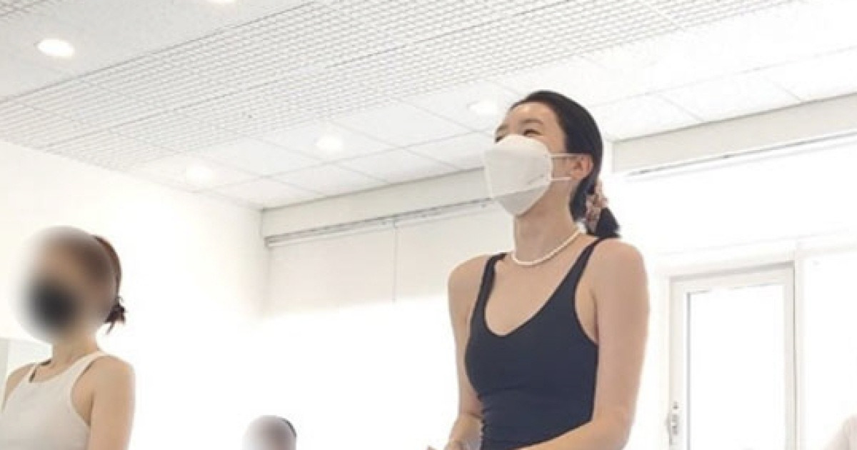 채정안, '172cm·48kg' 운동복 핏이 다르네..살 찔 틈 없는 이유 "발레스트레칭♥"