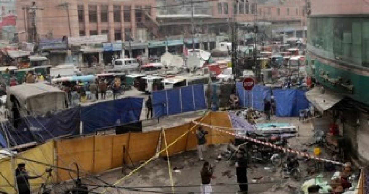 PAKISTAN BOMB BLAST AFTERMATH