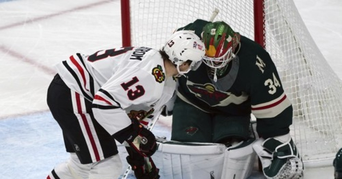 Blackhawks Wild Hockey