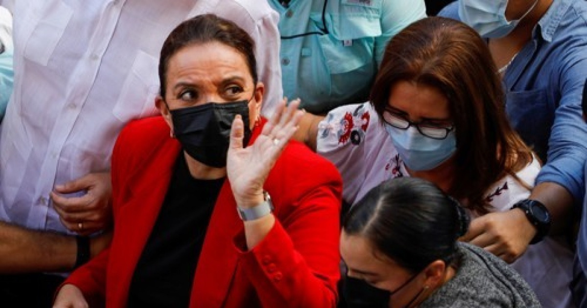 HONDURAS CASTRO SUPPORTERS RALLY