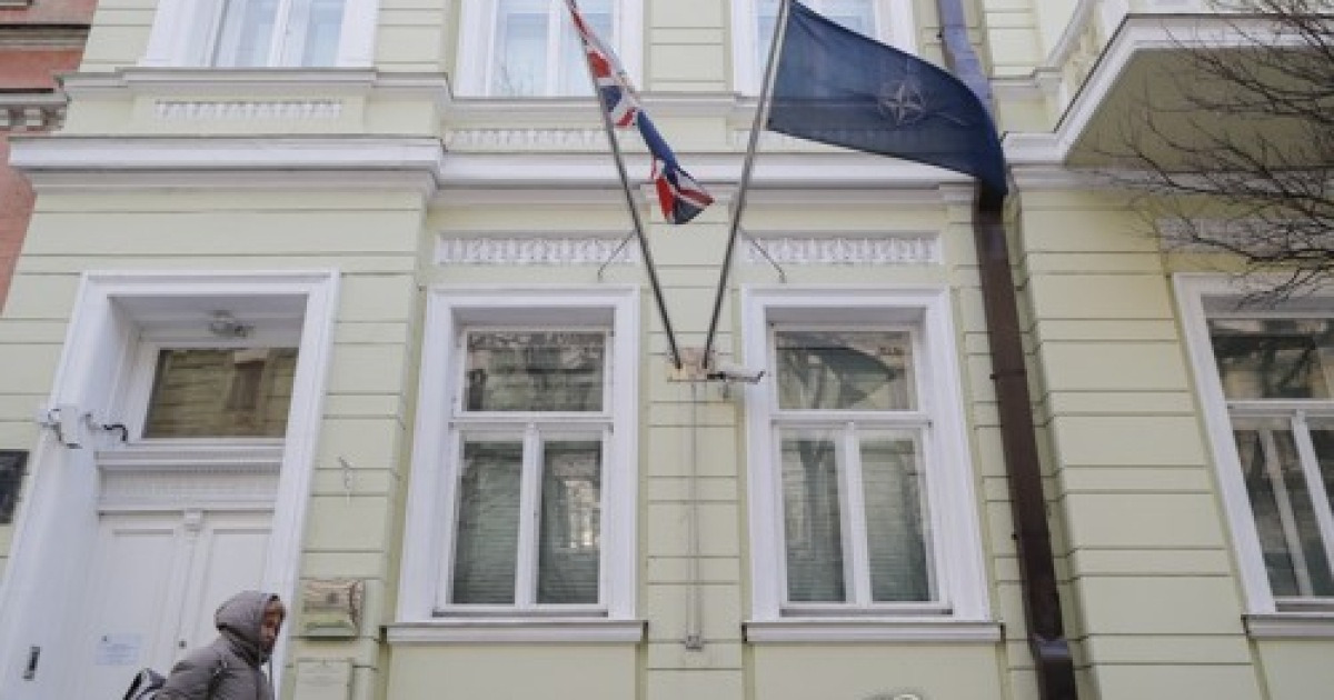 UKRAINE BRITISH EMBASSY RUSSIA