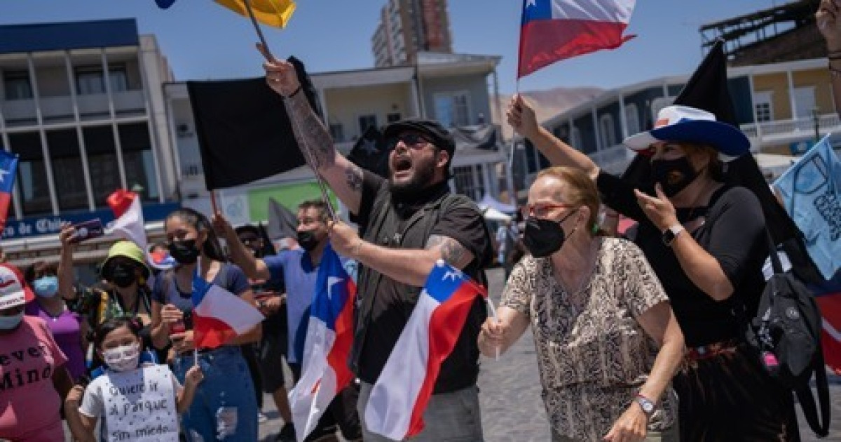 CHILE MIGRATION PROTEST