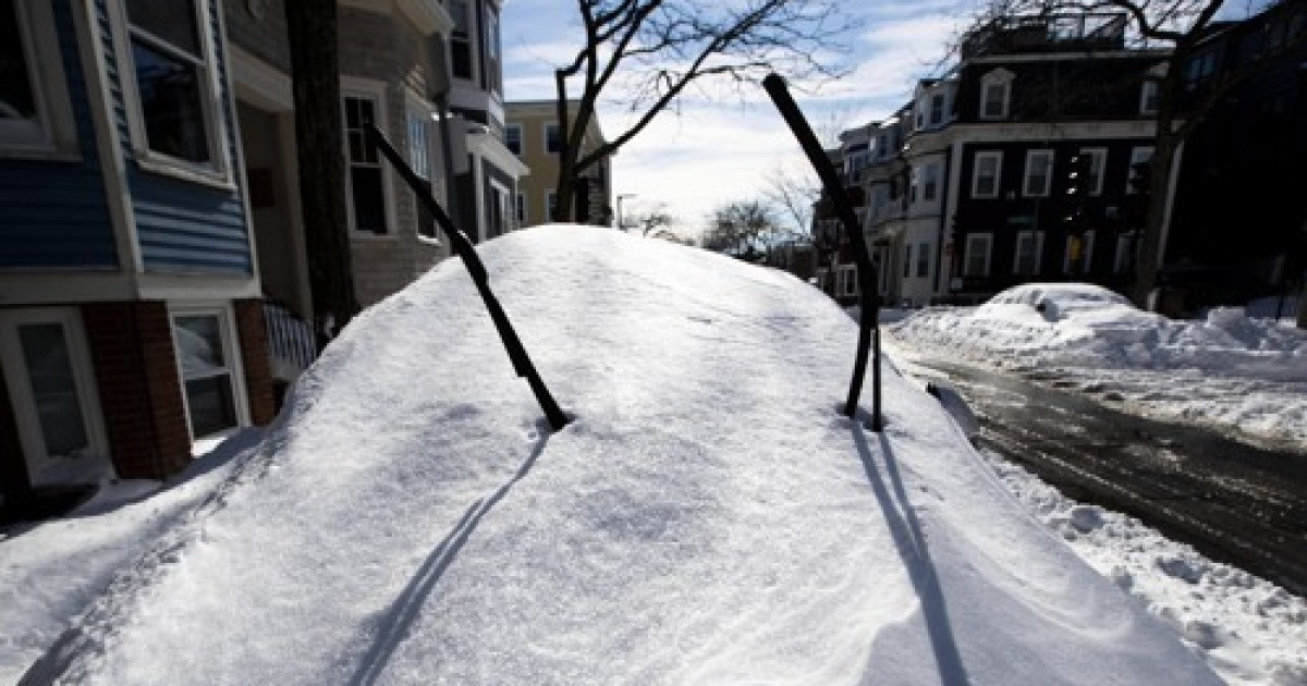 USA WINTER STORM BOSTON