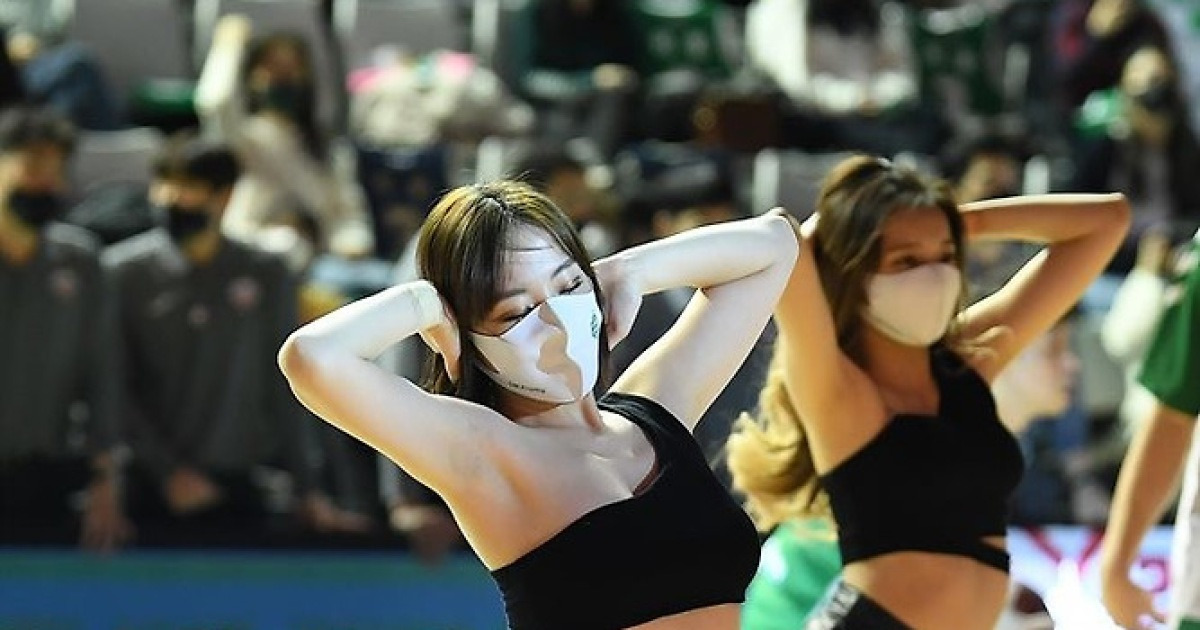 [JB포토] DB 치어리더 '오프닝 공연'