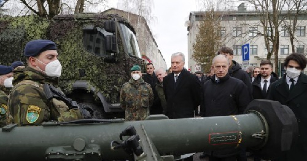 LITHUANIA NATO DEFENCE 5TH ANNIVERSARY