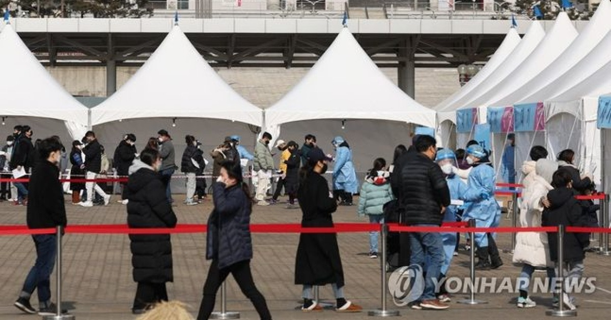 신규확진 5만4122명..오미크론 확산 증폭