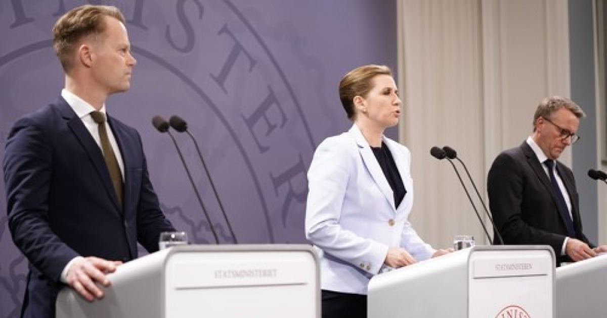 DENMARK POLITICS USA COOPERATION PRESSER