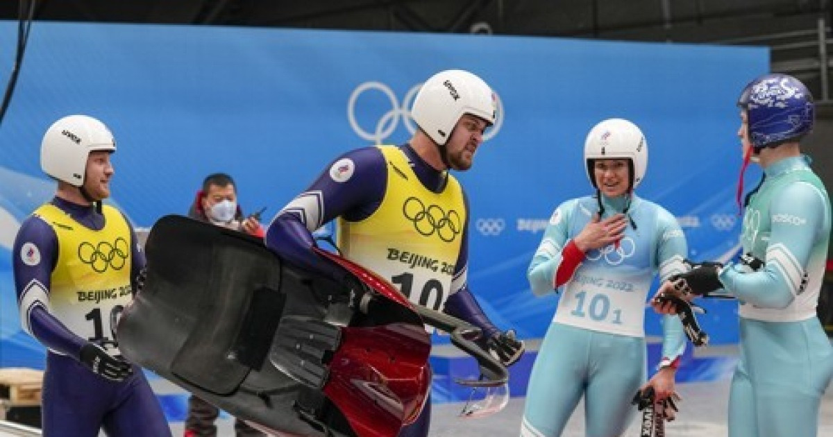 Beijing Olympics Luge