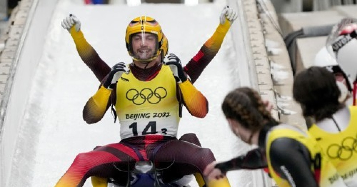 Beijing Olympics Luge