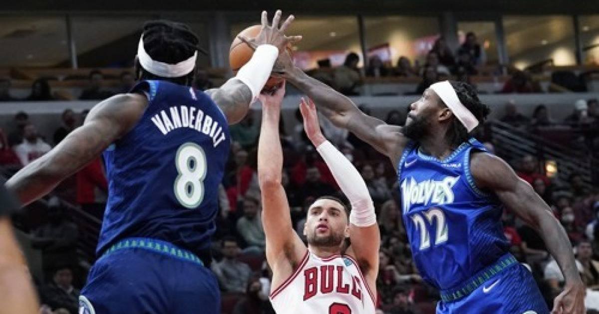 Timberwolves Bulls Basketball