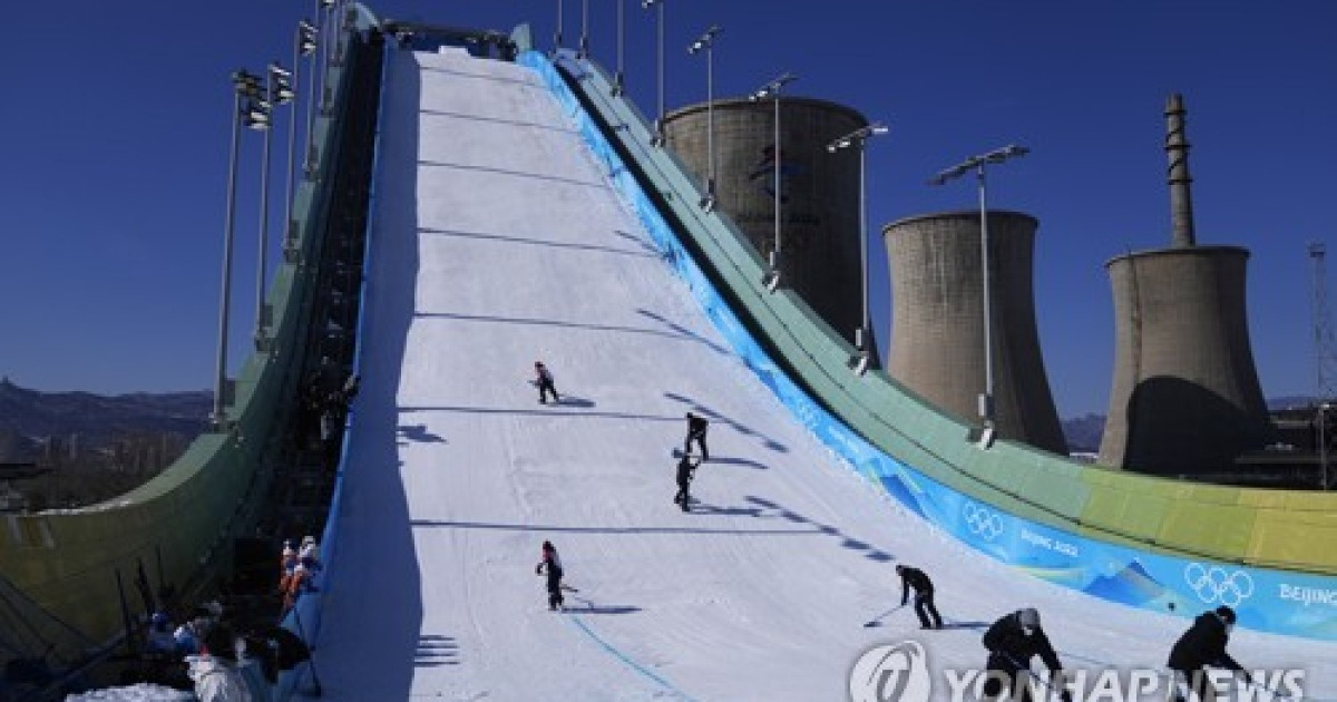 Beijing Olympics Snowboard Big Air