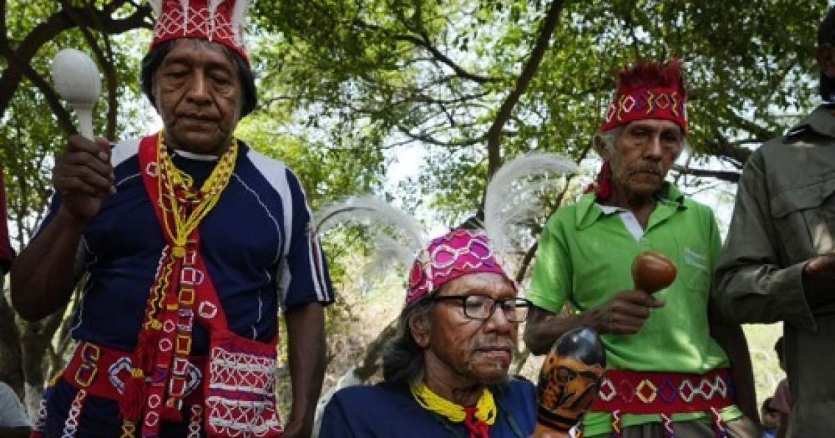 Paraguay Indigenous Town Anniversary