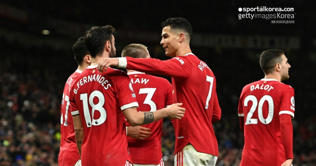 [EPL 18R] '호날두 결승골' 맨유, 브라이튼에 2-0 완승..'4위 도약'