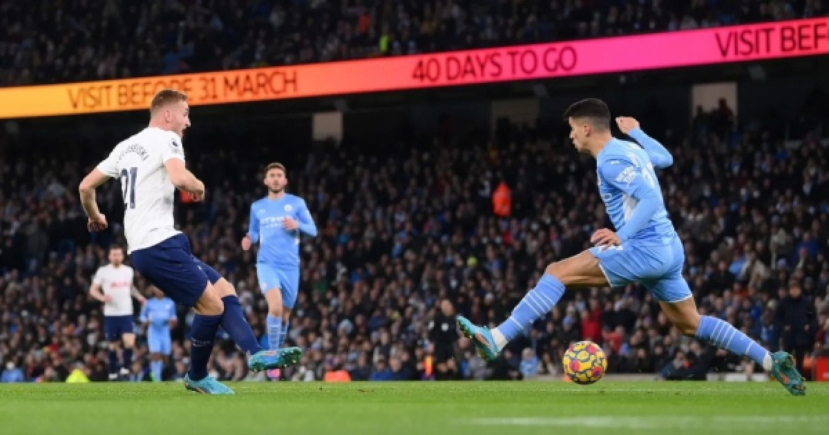 [EPL 26R] '케인 멀티골' 맨시티, 토트넘에 3-2 승리