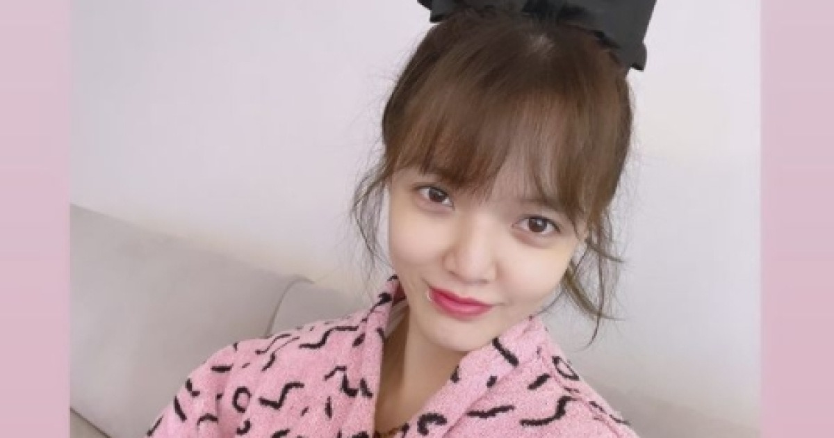 지민, 머리띠가 버거운 41kg..AOA 탈퇴 후 피골이 상접