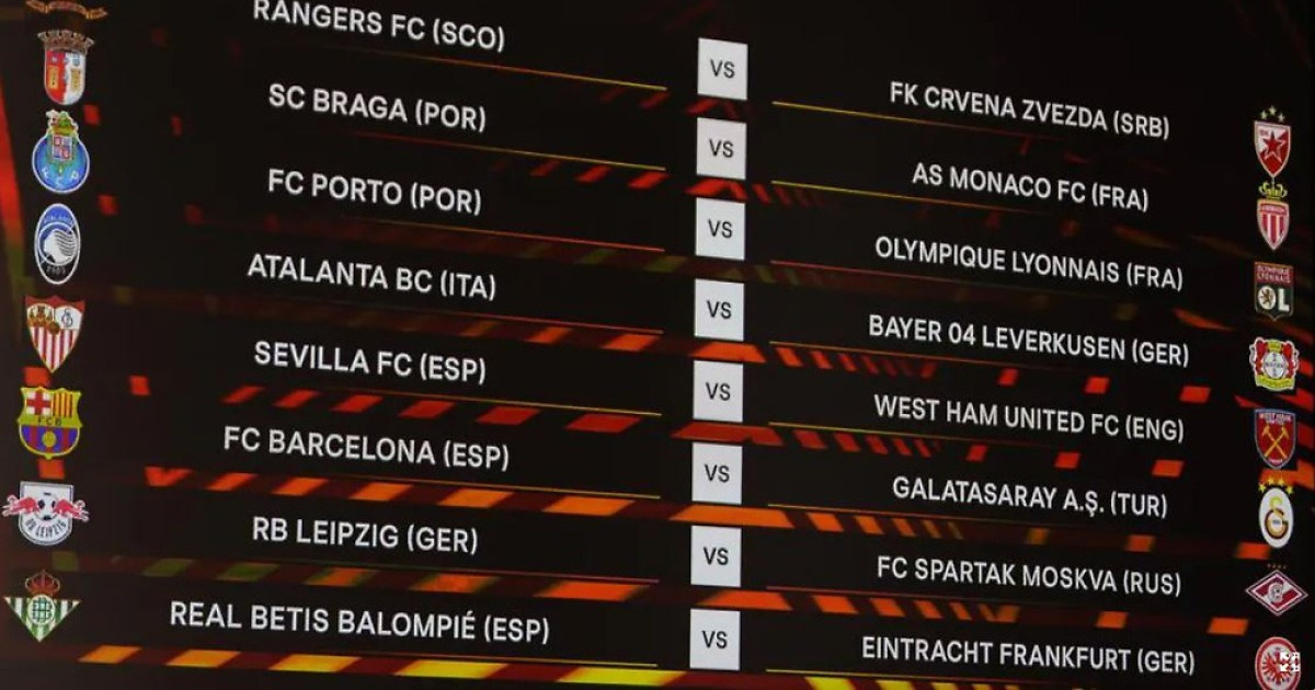 UEL·UECL 16강 대진 확정..바르사-갈라타사라이 눈길