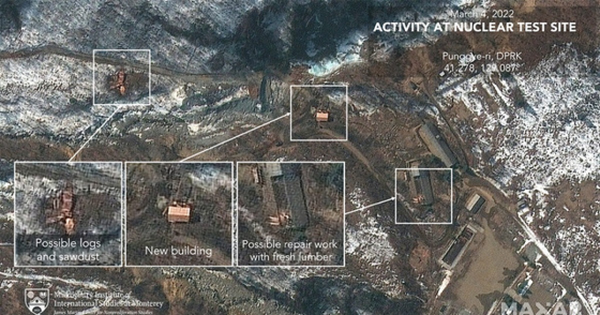 North restarts construction at old nuclear test site