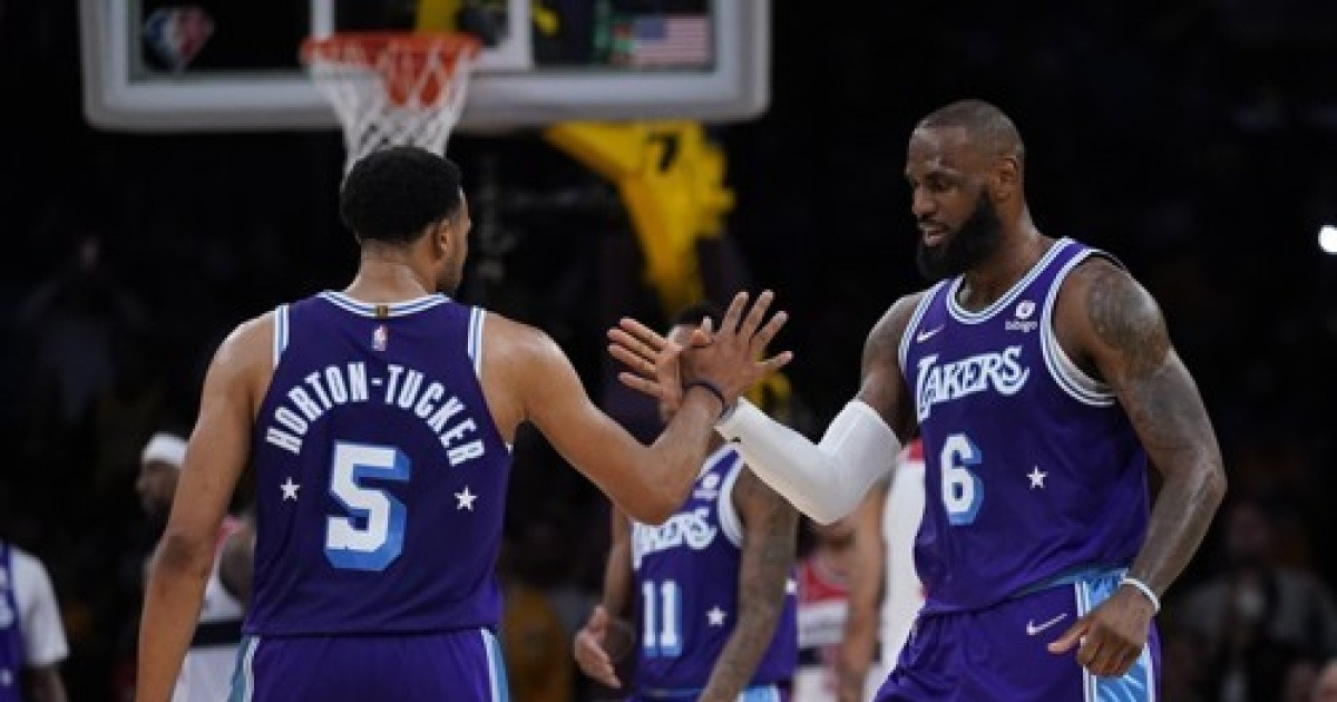 Wizards Lakers Basketball