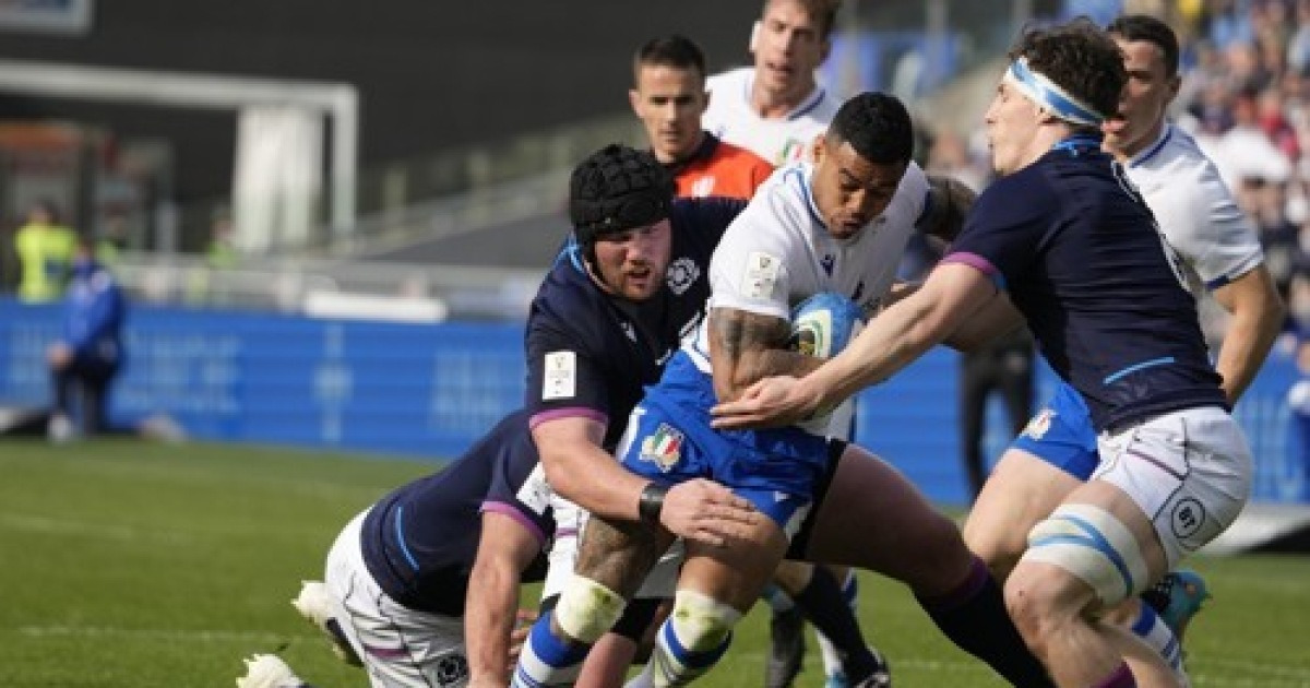 Italy Scotland Rugby Six Nations