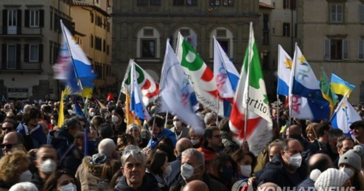 ITALY UKRAINE RUSSIA CONFLICT