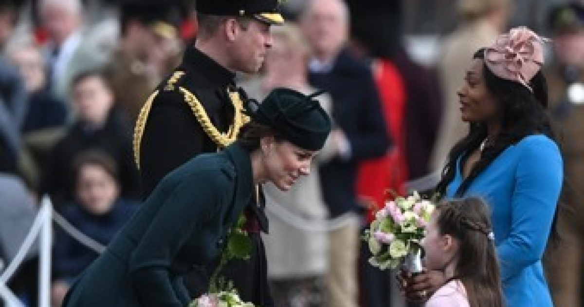 BRITAIN ROYALTY ST. PATRICKS DAY