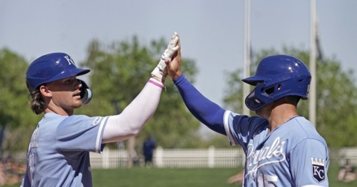 Reds Royals Spring Baseball