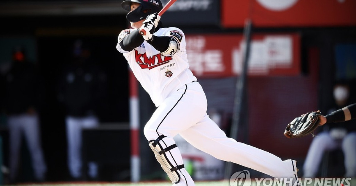 'KS MVP' kt 박경수, 선발 라인업 복귀..주장이 돌아왔다