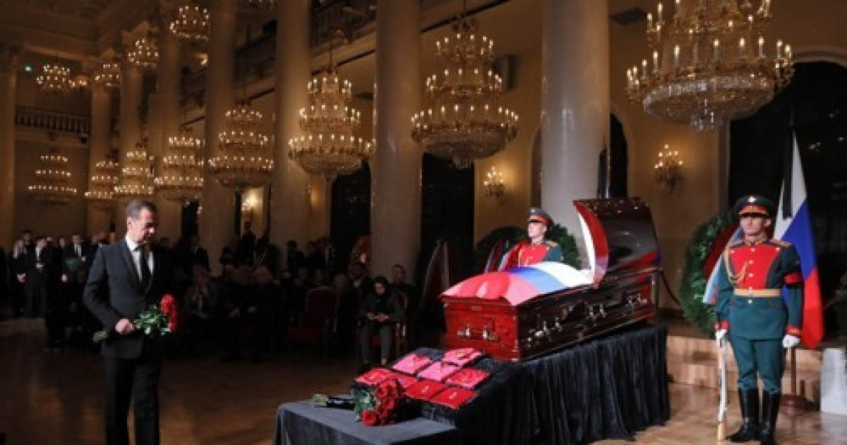 RUSSIA ZHIRINOVSKY FUNERAL