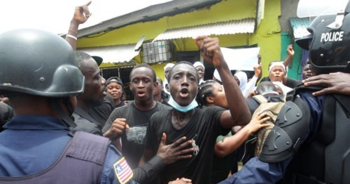 LIBERIA RALLY FOR JUSTICE PROTEST