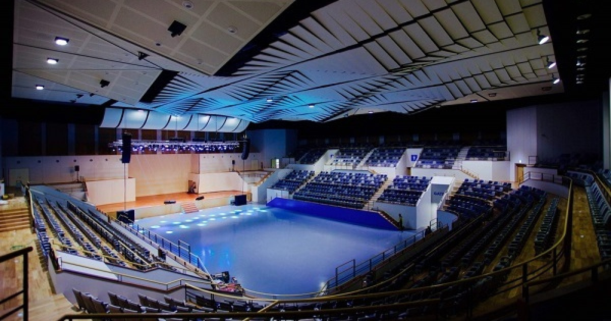 크리스시스템 스피커, KBS아레나 메인 콘서트홀 및 제2체육관 설치