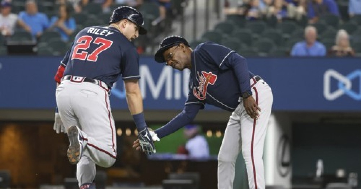 Braves Rangers Baseball