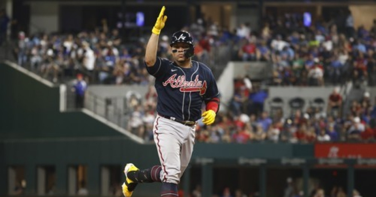 Braves Rangers Baseball