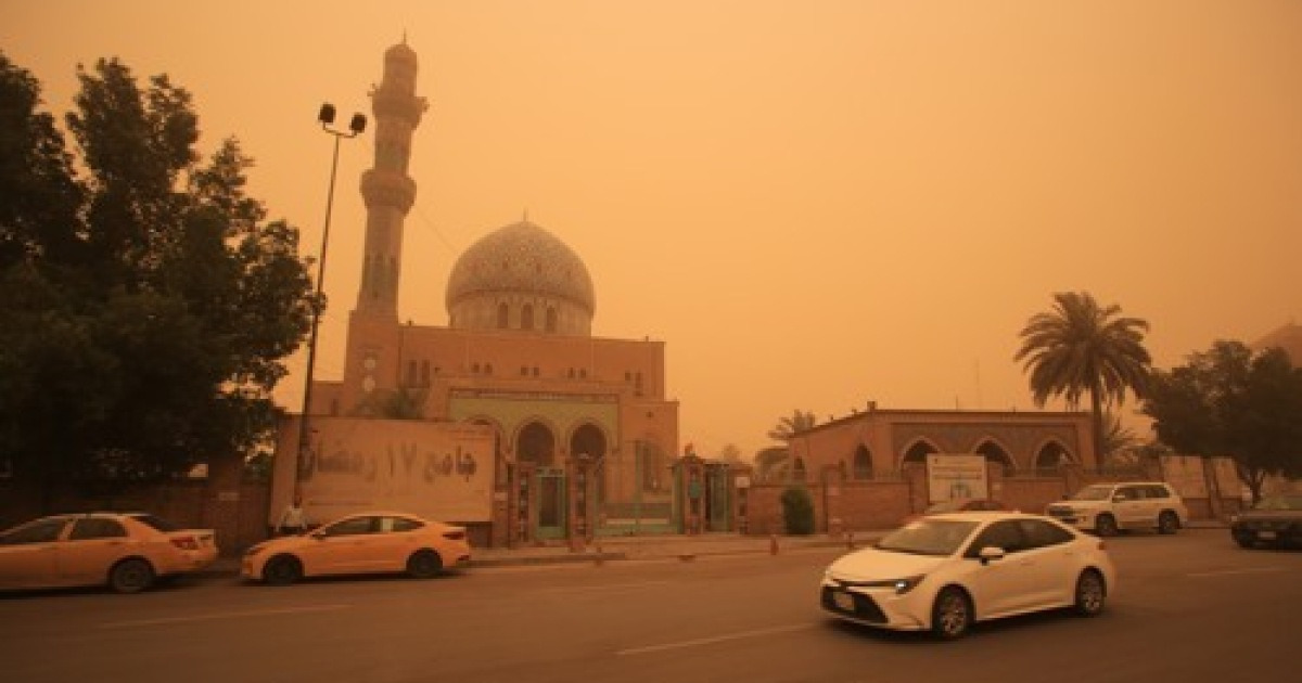 IRAQ WEATHER SAND STORM