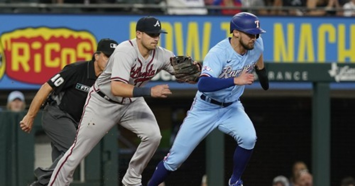 Braves Rangers Baseball
