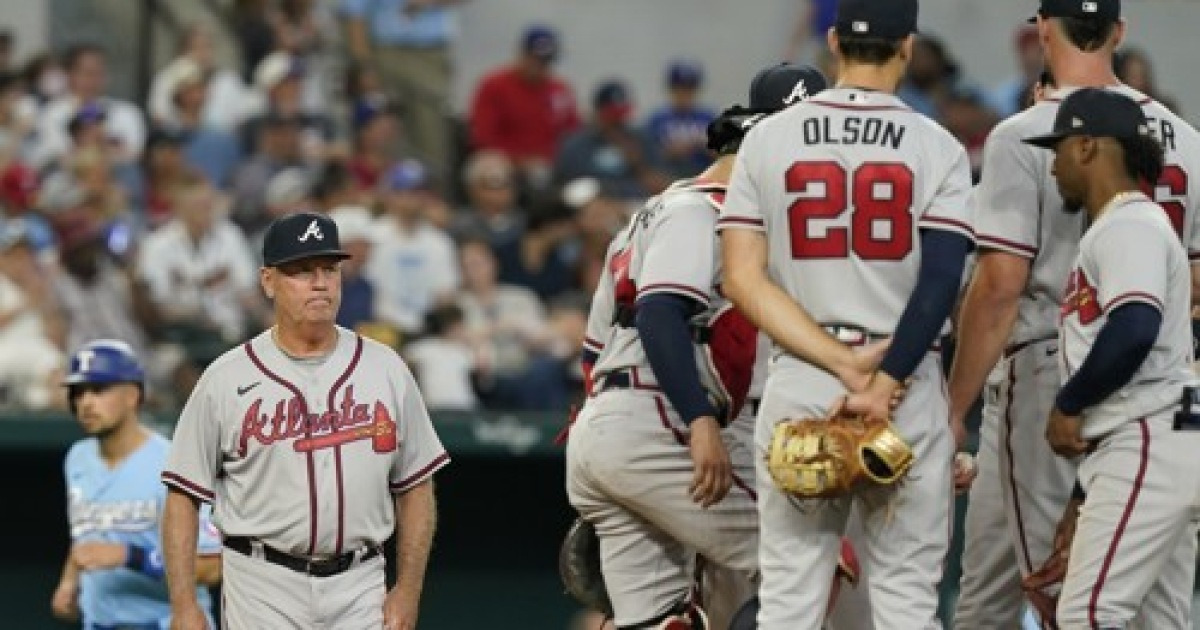 Braves Rangers Baseball