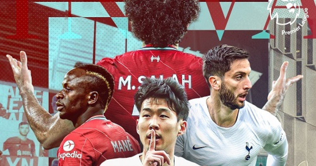 '손흥민vs살라' EPL 최고 골잡이 맞대결..토트넘 TOP4 분수령