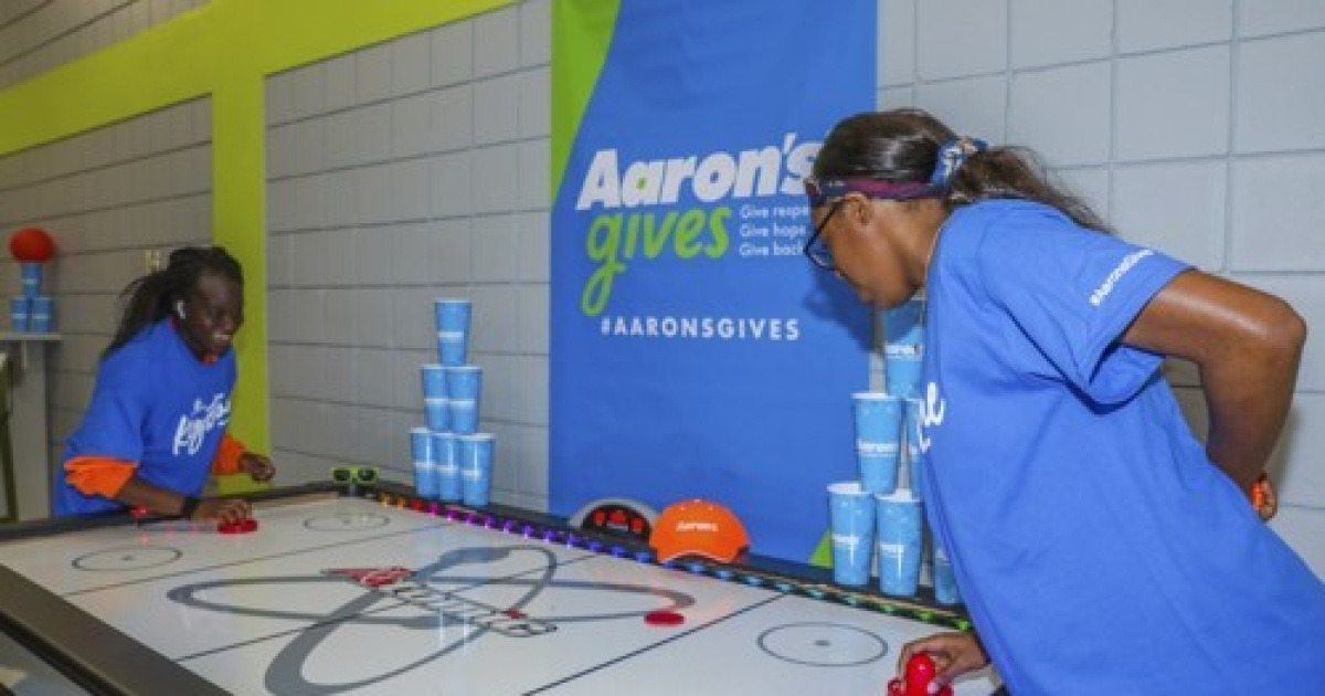 Aaron's Renovation of Boys and Girls Clubs of America Lauderhill