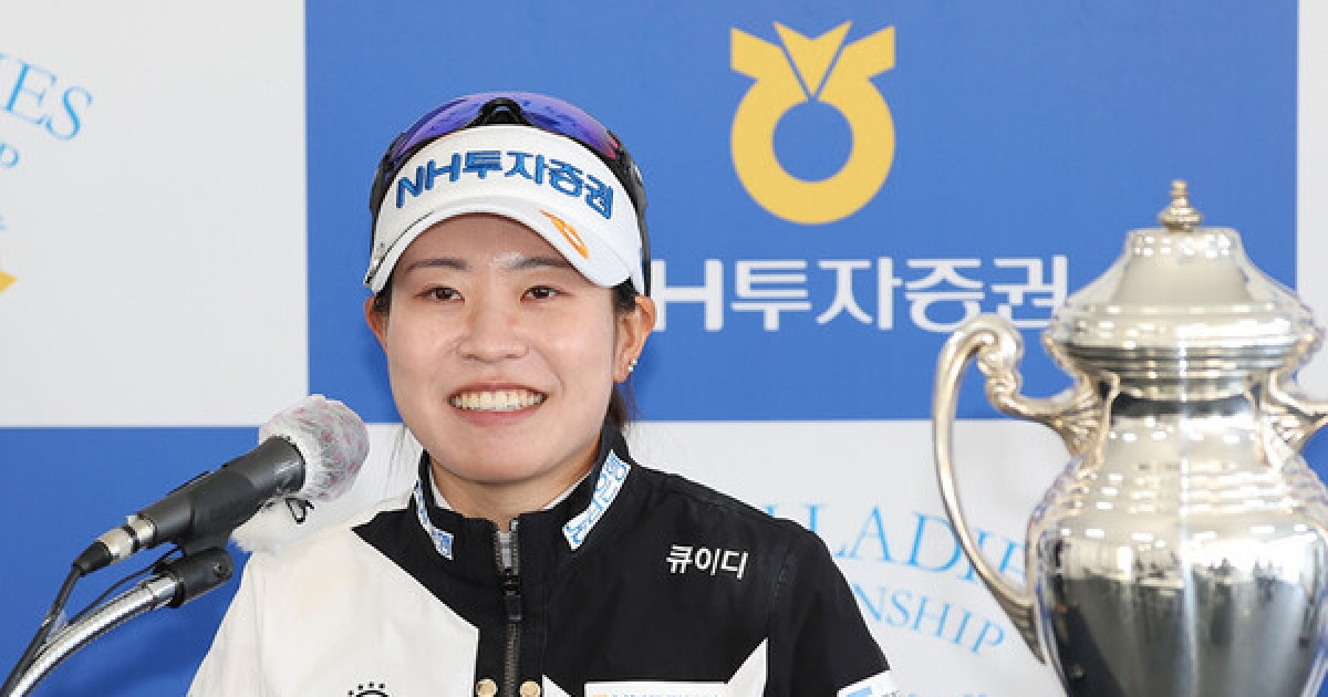 10개월만의 우승 박민지 "많이 울었다..지난해 6승에 심취했었다" [KLPGA NH투자증권]